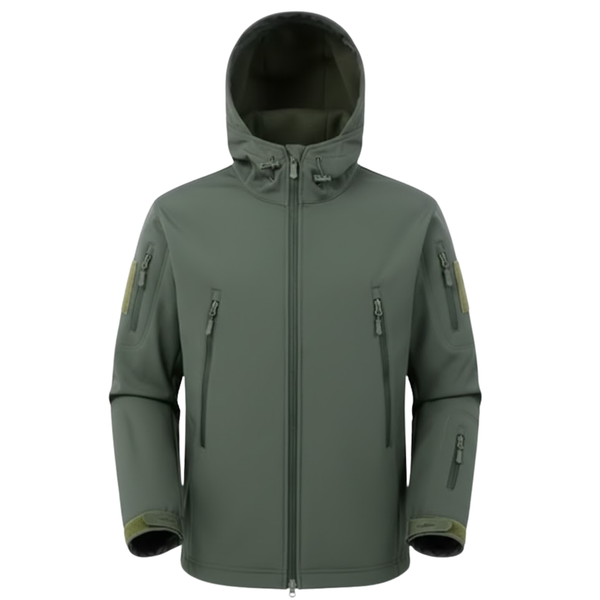 Men's SoftShell Hooded Fleece Jacket